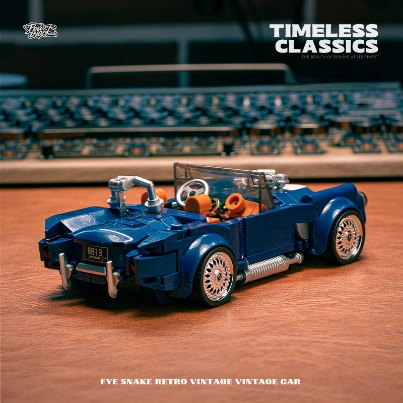 PowerBlock Timeless Classics Cobra 1:32 Kit w/Display Case (262pc ABS)